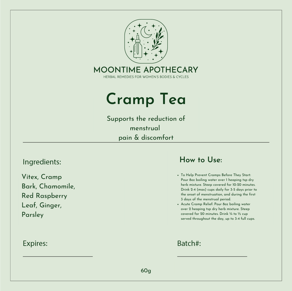 Cramp Tea – Moontime Apothecary